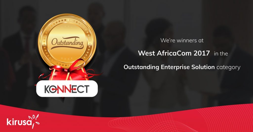 Kirusa Shines at West Africa Com Award | Business Post Nigeria