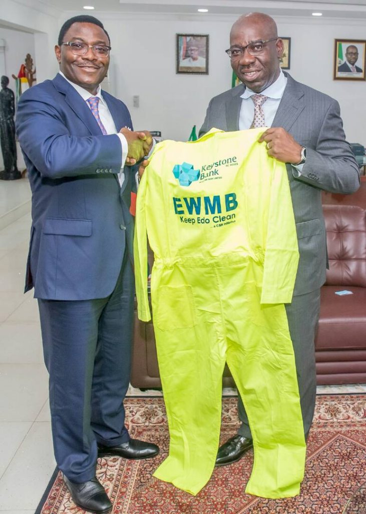 PHOTO NEWS: Keystone Bank, Edo Partner on Waste Management | Business ...
