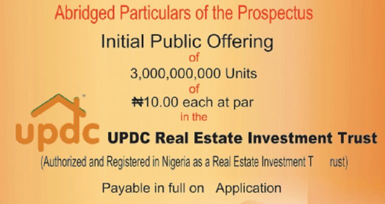 UPDC Real Estate Investment Trust Holds AGM Today | Business Post Nigeria