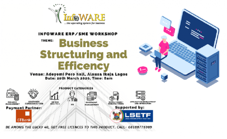InfoWARE Holds Workshop on Business Structuring, Efficiency | Business ...