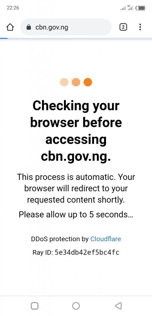 CBN Says Website Not Hacked | Business Post Nigeria