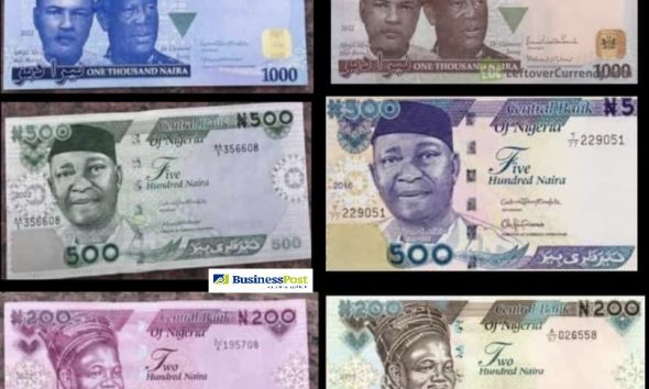 See the New Naira Notes Redesigned by CBN (N200, N500, N1,000 ...