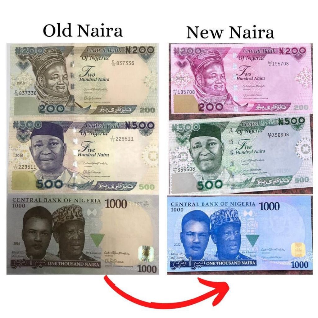 See the New Naira Notes Redesigned by CBN (N200, N500, N1,000 ...