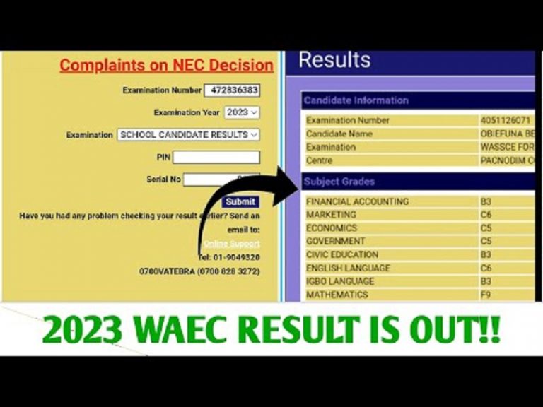 WAEC Releases 2023 WASSCE Results for Private Candidates | Business ...