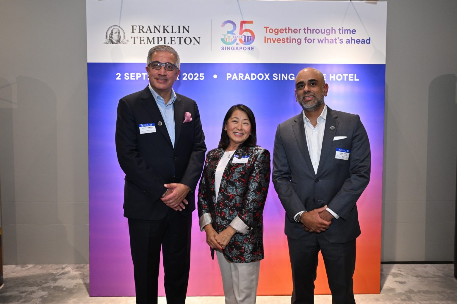 Franklin Templeton celebrates 35th anniversary in Singapore | Business ...