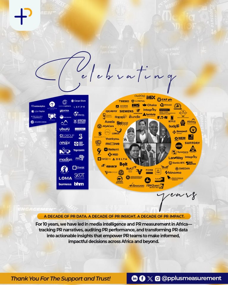 P+ Measurement Services Celebrates 10 Years of Driving Independent PR ...